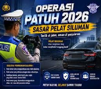 Operasi Patuh Lancang Kuning 2026 Penindakan ETLE 60 persen